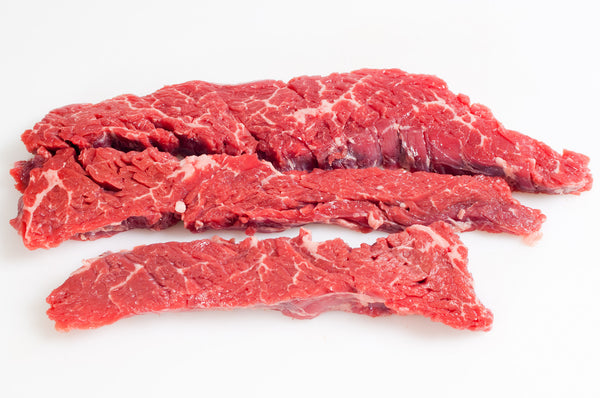 **Boneless Beef Kansas City Strip Steak Tips $11.99lb – The Meat King